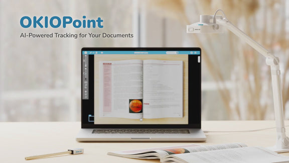 OKIOCAM X1 Dual-Mode Document Camera & Webcam 8MP with Light and ...